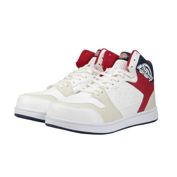 ■仕様・サイズ:24.5cm・素材:(アッパー)合成皮革,合成繊維、(ソール)EVA,ラバーソール、(先芯)鋼製■商品説明・サイド部分にDickiesロゴ入り。・鋼製先芯入り。・足元を守るミッドカットタイプ。・EVAソールで衝撃吸収。・耐油...