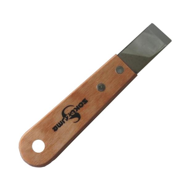 用途：プロ使用の道具をコンパクトに仕上げた「豆プロ」刃付スクレ−パ−ですサイズ：約全長137×柄長100×刃幅20ｍｍ1．2ｍｍ厚の特殊ステンレス鋼に刃を付けました柄部は積層強化木を使用製品重量(g)：40生産国：日本サビに強く強靭です。柄...