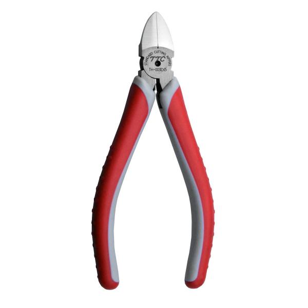 グリップ:エラストマー二重成型焼入れ:刃部高周波焼入れ作業:切るバネ付用途:精密作業での線材の切断に切断能力:軟鉄線φ1.6mm、銅線φ2.0mm、より線2.0m2材質:本体/高炭素鋼製品サイズ(mm):縦×横×高さ:119×17×52製品...