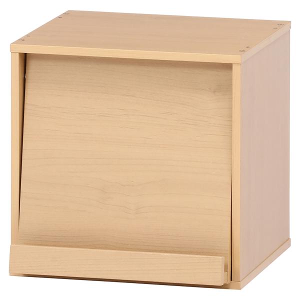 ■仕様・カラー:ナチュラル・製品サイズ:幅345×奥行350×高さ345mm・耐荷重:(全体)15kg、(棚板)5kg・板厚:12mm・材質:表面材/プリント紙化粧繊維板・重量:5.6kg・お客様組立品■商品説明・フラップ扉でおしゃれに収納...