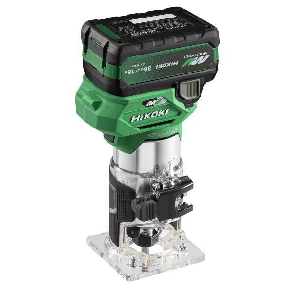 ■仕様・電圧:36V・軸径:8mm・能力:6mm、8mm・作業量:合板切断(厚さ9mm)約50m ※バッテリ36-2.5Ah使用・セット内容:バッテリBSL36A18X1個、充電器UC18YDL2、ケース、コレットコーン(6mm/8mm)、...