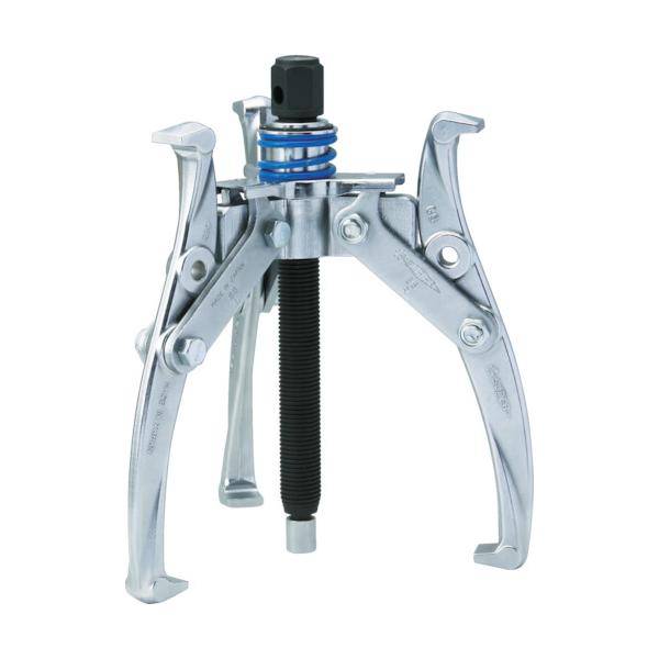 ■仕様・サイズ(mm):適合プーリ/50~100、爪の届く長さ/80、押しねじ六角サイズ/19、爪先端厚さ/4.1・破断荷重(kN):50・アーム本数:3・重さ:1.5kg■商品説明・自動車や産業機械等の補修やベアリング・プーリの引き抜きに...