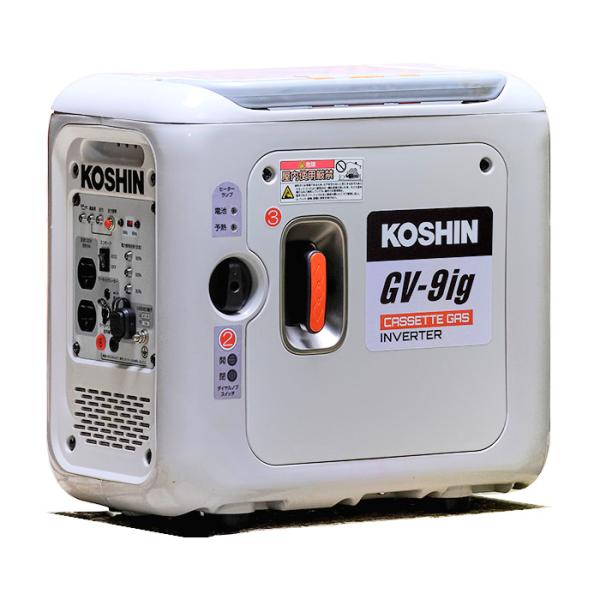 ■仕様・定格周波数:50Hz/60Hz切替式・定格出力(交流):0.9kVA・定格電圧/電流:(交流)100V/9A、(直流)5V/3.1A・使用燃料:JIS認証のある市販のカセットボンベ×2本・連続運転可能時間:1~2時間※定格負荷~エコ...