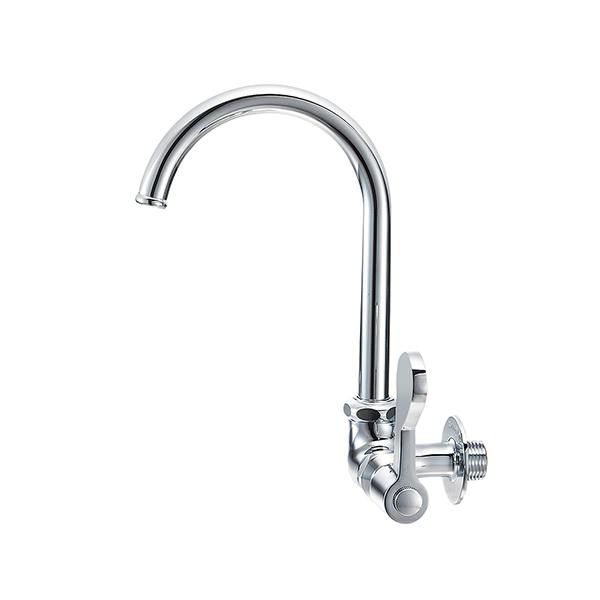 ■仕様・接地面から吐水口までの高さ:134mm・レバーの長さ:75mm・材質:ブロンズ・タイプ:一般地用・呼び:13・製品重量(g):600■商品説明・レバー90度回転で全開吐水。・少ない力で水の出し止めができるワンタッチレバー。・厨房用に...