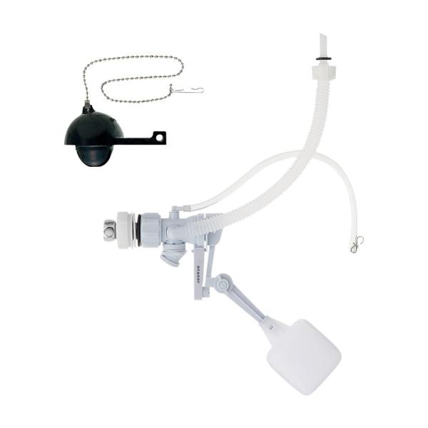 ■仕様・使用圧力:0.05~0.75MPa・材質:ポリアセタール、ABS樹脂、黄銅、EPDM・製品重量(g):400■商品説明・万能ロータンクボールタップ(V56-5X-13)とロータンクゴムフロート(PH84-92X)のセット。・一般に使...