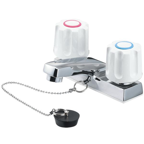 ■仕様・取付穴径:23~27mm・取付ピッチ:102mm・タイプ:一般地用・呼び:13・製品重量(g):1200■商品説明・湯・水のハンドルで温度調節をするツーバルブ洗面混合栓。・ベーシックなタイプで、補修が簡単。※品質向上のため予告なく仕...