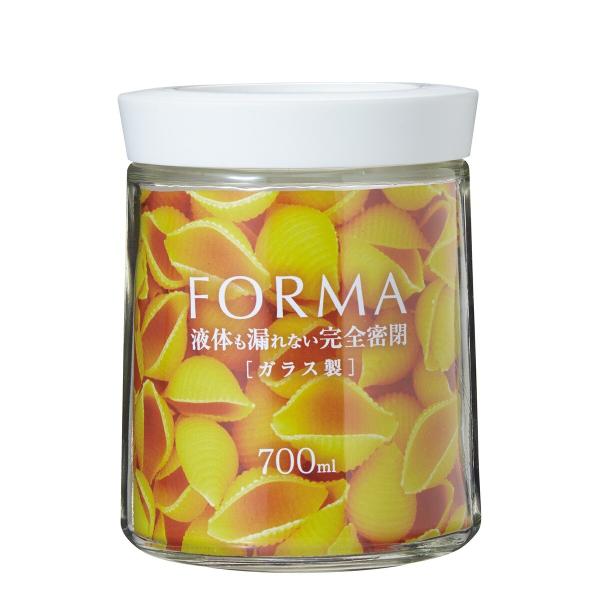 ■仕様・容量:700ml・材質:本体/ソーダガラス、フタ/PP、パッキン/シリコーンゴム・製品サイズ(mm) 幅×奥行×高さ:100×100×132・製品重量(g):398■商品説明・完全密閉できるガラスポット。・積み重ねできるフタ形状。・...