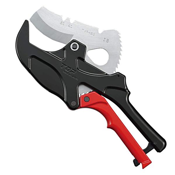 ■仕様・用途:硬質塩ビ管、ポリエチレン管、ポリブテン管など各種配管用樹脂管の切断に・切断対象:直径63mmまでの樹脂管・替刃品番:TVP-63K・エンビパイプカッターTVP-63用替刃(4975180296702)・全長(約):273mm・...