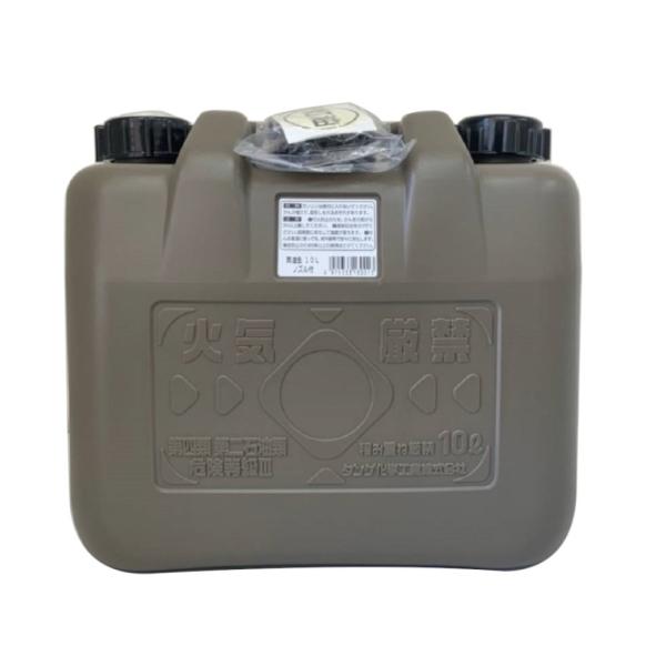 ■仕様・材質:ポリエチレン・容量:10L・製品サイズ(mm) 幅×奥行×高さ:295×195×280・製品重量(g):1200■商品説明・両油缶は、両方の油(軽油・灯油)試験を合格した缶です。・「灯油」「軽油」どちらか選択して入れることが出...