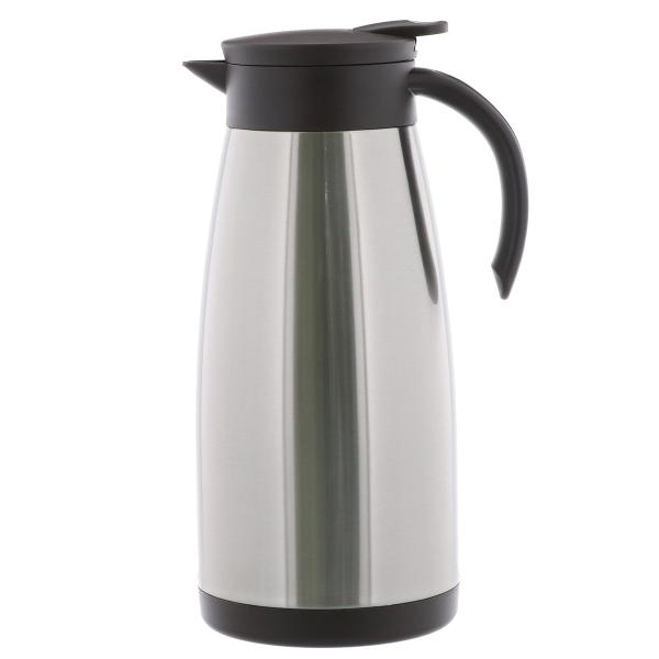 ■仕様・容量:1.5L・保温保冷OK・真空二重構造・材質:本体内側/18-8ステンレス鋼、本体外側/ステンレス鋼、口金,ハンドル,ふた栓/ポリプロピレン(耐熱温度100度 耐冷温度-20度)、開閉レバー/ABS樹脂(耐熱温度80度 耐冷温度...