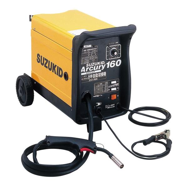 ■仕様・定格入力:電圧/単相200V、電流/28A、容量/5.6kVA・定格出力:電流/145A(調整範囲/30-145A)・定格周波数:50Hz/60Hz・定格使用率:9％・溶接可能板厚:鉄/0.7~6.0mm、ステンレス/0.8~2.0...