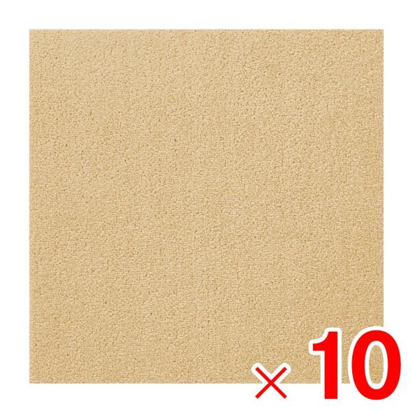 ■仕様・組成:パイル BCFナイロン 100％、バッキング 塩ビ樹脂＋吸着加工付きフェルト・規格:パイル長 5mmレベルカットパイル・全厚:9mm・寸法:40cm×40cm/1枚・重量:770g/1枚・カラー:WPF02 クリーム・防炎性能...