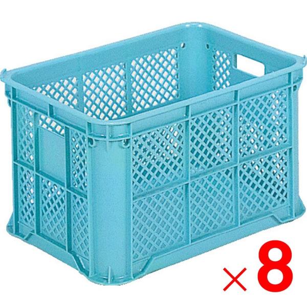 ※配送地域によって送料が加算される場合があります。あらかじめご了承ください。外寸：521×364×311mm内寸：487×330×300mm有効内寸：479×322×290mm色相：ライトブルー材質：PE圧縮荷重：15.44kN(1,575...