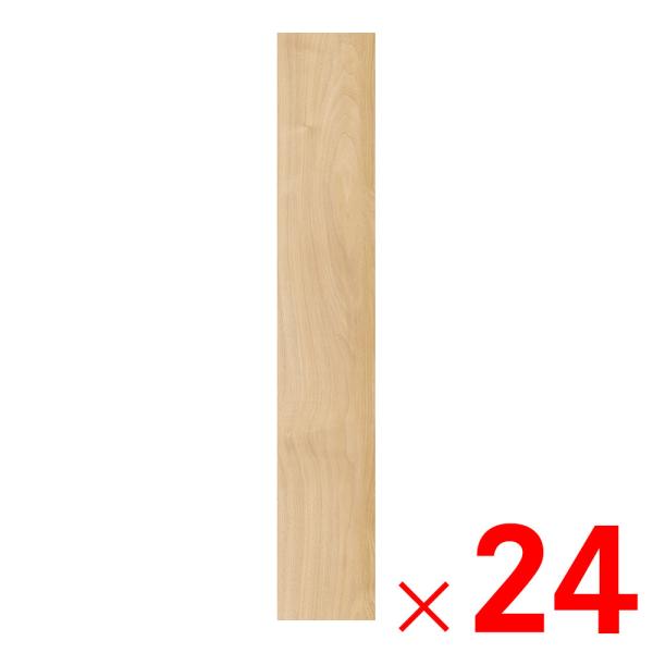 ■仕様・製品サイズ(約):900×150×厚さ2mm/1枚・製品重量(約):311g/1枚・使用目安:1ケース(24枚) 3.24平方メートル分・床暖房対応■商品説明・貼ってはがせる吸着塩ビタイル。・裏面吸着タイプなので、はがし貼り替えに手...