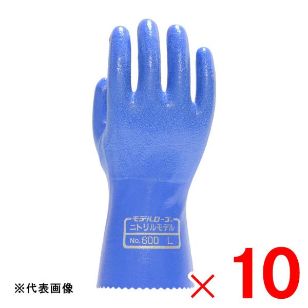 ■仕様・色:ブルー・サイズ:M    ・全長:260MM、中指の長さ:71MM、手のひら周り:226MM・素材:［樹脂部分］合成ゴム(ニトリルゴム)［繊維部分］綿(メリヤス)■商品説明・耐油性に優れてます。・耐突刺性に優れてます。※品質向上...