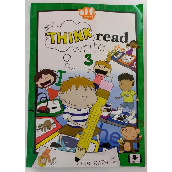 待望のシリーズ３弾！ サイトワード、フォニックス、単語、文章の読み書きが楽しく学べるます。 シンク・リード・ライト 3 Think Read Write 3, (Student Book Audio Download/Streaming)I...