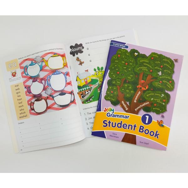 人気のJolly Phonicsで文法を学びましょう!!ワクワクさせるきれいな絵で、楽しく文法が学べます。フォニックスを練習して、スペリングや発音のスキル・アップをしましょう。リーディングやライティング、さらに創造的に考える力も養います。レ...