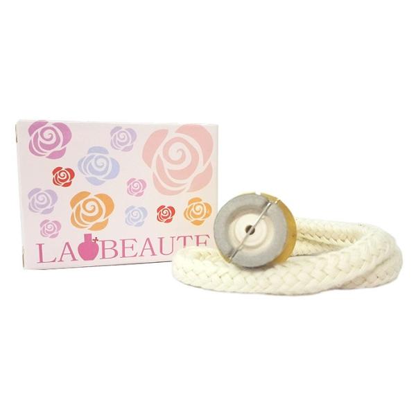 ランプベルジェ製のランプご使用可能です。(ミニランプでのご使用は出来ません)◆金具部分カラー：ゴールド◆サイズ：芯部分　直径約1.8センチ　　　　　ロープ長さ(金具部分より下)約13.5センチ【注意事項】※商品によりロープの長さが一点づつ誤...