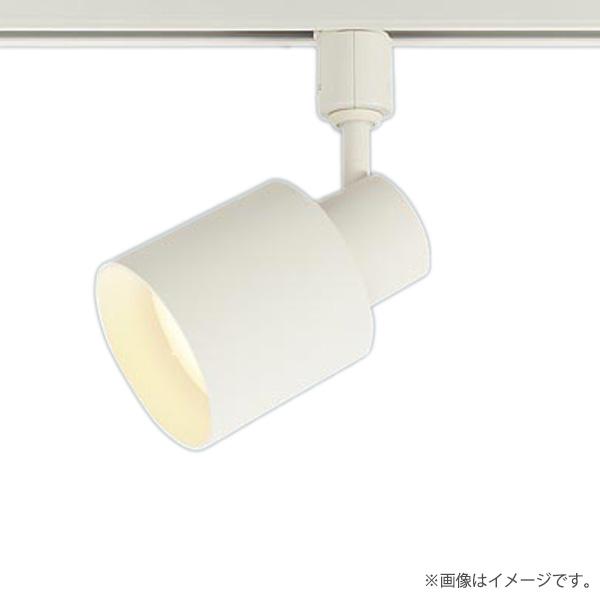 配線ダクト取付型　LED（電球色）　スポットライト　プラスチックセードタイプ・拡散タイプ　LEDフラットランプ交換型　白熱電球60形1灯器具相当ランプ付◆LEDフラットランプφ70　クラス500 1灯（口金GX53-1）　◆色温度：2700...