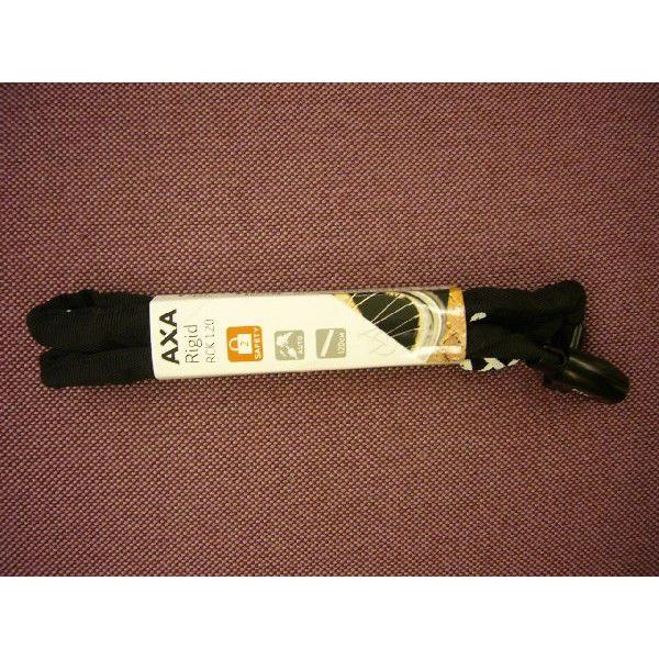 Design Concept：[AXA RIGID RCK120]キーロック高品質チェーンロックです。短時間のお買い物から通勤、通学などの1日程度の駐輪に適しています。切断に対してとても強いチェーンを使用。駐輪時も安心、持ち運びは襷掛けがオ...