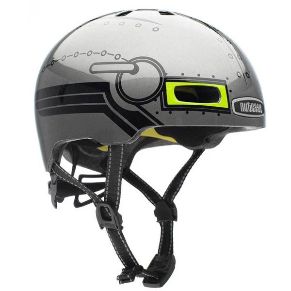 Design Concept：Little Nuttyは、NUTCASEが持てる技術・機能・デザインの全てを注ぎ込んだ、お子様用ヘルメットシリーズです。流麗なフォルムと他を圧倒するデザインセンスでありながら、 全方位に反射材を配し、皮膚を挟...