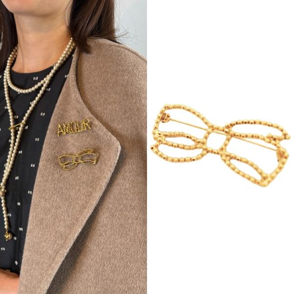 ・素材：brass・サイズ： H3cm×W5.5cm・生産国：日本・付属品：ポーチ※商品画像については、モニターによって色味が若干異なります事ご了承ください。・ADER.bijoux（アデルビジュー）艶やかな女性の時間を彩るアクセサリー大人...