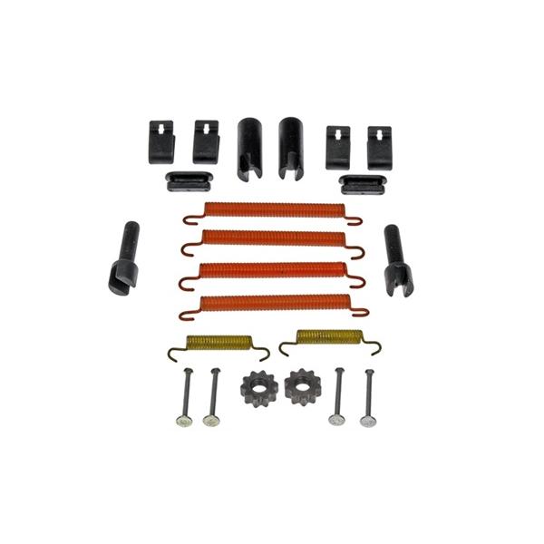 リア サイドブレーキ ライニング リペアKIT(1台分)です。ブレーキシューを固定する為のスプリングやホールドピン等のハードウェアキットとなります。◎画像のものがキット内容のすべてです。ワイヤーレバーは付属されません。【商品情報】ジープ■適...