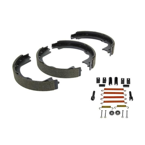 補修用サイドブレーキ ライニングKIT(1台分)です。ブレーキシューとそれを固定する為のスプリングやホールドピン等のハードウェアキットとのセットになっています。◎画像のものがキット内容のすべてです。ワイヤーレバーは付属されません。【商品情報...