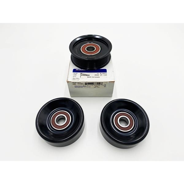 フォードV8系アイドラプーリーの3点セットです。ベルト幅20mmの6リブベルト車へ対応します。【商品情報】フォード・リンカーン V8 6リブベルト車へ対応■適合車種：2003-2014y ナビゲーター 5.4L■適合車種：2003-2014...