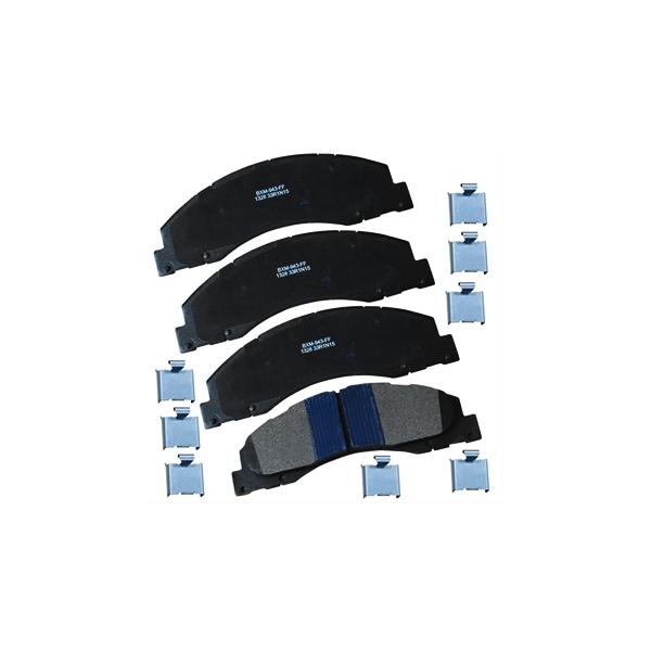 ヘビーデューティー向け 効き重視のセミメタル仕様フロントブレーキパッドです。【商品情報】フォード■適合車種：2008-2014y エコノライン E150・E250・E350■適合車種：2008-2019y エコノライン E350・E450(...