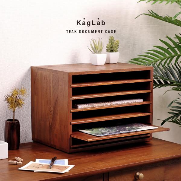 【商品名】チーク無垢 木製 卓上チェスト カルテケース【品番】G1602KA【寸法】外寸：（幅）38×（奥行）26×（高）29 cm棚格段の有効内寸：（幅）35×（奥行）21.5×（高）3 cm重量：約4.5kg※大きさ、重量、色味の様子等...