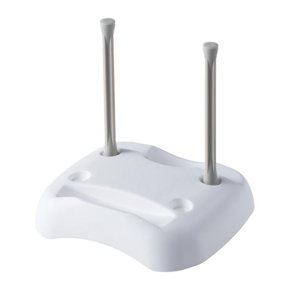 デイズ ふたスタンド(DS-104)鍋蓋やタブレットを立てかけられます置き場所に困るなべ蓋を立てられる便利グッズ。蓋の形状に合わせて支柱の位置を変えることで安定して置くことができます。支柱は取り外して洗浄できるため、衛生的にご使用いただけま...