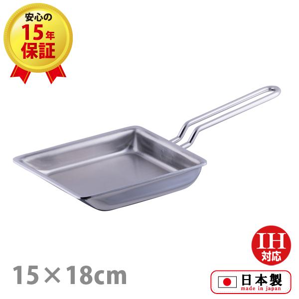 ジオプロダクト 玉子焼(GEO-15EP)熱がムラなく伝わる全面７層構造オールステンレス製でお手入れがしやすく衛生的。熱がムラなく伝わる全面７層構造です。サイズ／約377×200×34mm重　量／約710g材　質／本体：ステンレス（全面7層...