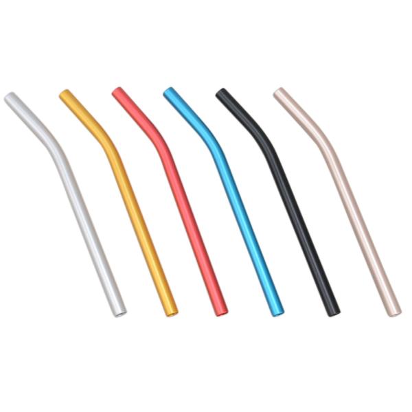 カラール アルミストロー タピオカ用(PS-5600-05)飲みやすい曲がりタイプ。太口径でスムージーやタピオカドリンクにも！冷たさを感じるアルミのストロー！タピオカ・スムージーはもちろん、ゼリードリンクにもご使用いただけます。熱伝導のよい...