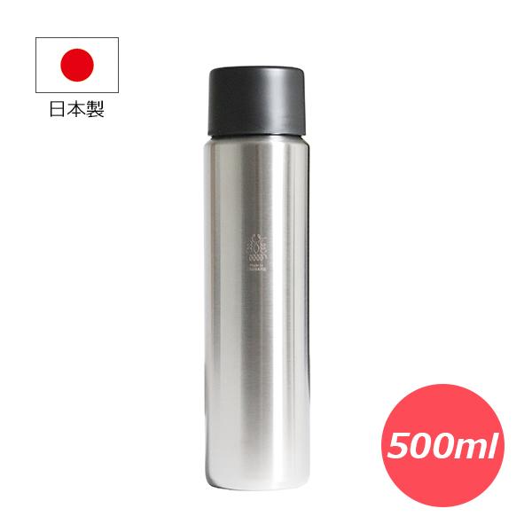 燕市で作った真空マグボトル(ストレート)500 (TSB-2)「金属加工のまち」新潟県燕市で作った真空マグボトル！Made in TSUBAME（メイド・イン・ツバメ）ロゴ入り。純日本製だから実現できた、高い保温・保冷効果をぜひご体感くださ...