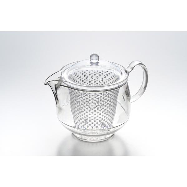 クリアティーポットLL 730ml(TW-3733)プラスチック製でわれにくく、扱いやすいティーポット。約３人分が抽出できるＬＬサイズ。茶葉の広がりやすいストレーナー。水切れがよく注ぎやすさ抜群の注ぎ口。ガラスのように透明なので、お茶の出具...