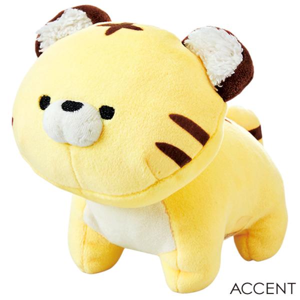 ・モフモフレンズの新しい仲間です。　2022年の干支である とらちゃん がモチーフです.・イエローのパステルカラーと意外と大きなお耳がチャームポインです。・ゆるーい表情がポイントのモフモフレンズ、手のひらサイズのマスコットです。・手の上に乗...