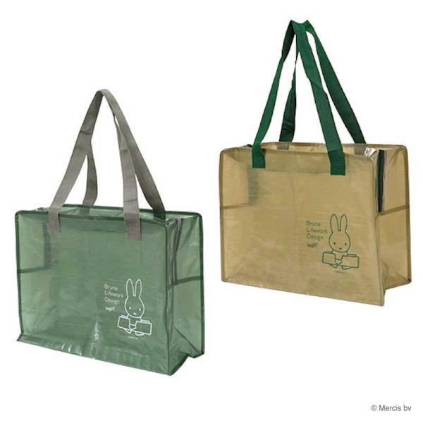 ・ミッフィーのワンポイントがかわいいトートバッグです。・半透明で水や汚れに強い生地です。DIYやアウトドア利用に便利です。・肩に掛けられる長めのハンドルで重い荷物も持ちやすい作りです。・使わない時は畳んでコンパクトになるので収納にも便利です...