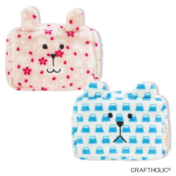 日本を代表する桜柄のラブ と富士山柄のスロース JAPAN CRAFT（ジャパン クラフト）シリーズです。パステルカラーのラブとスロースがとってもキュート、裏地はキャラクターの総柄デザインです。海外の方へのお土産などにも人気ですよ。・以下の...