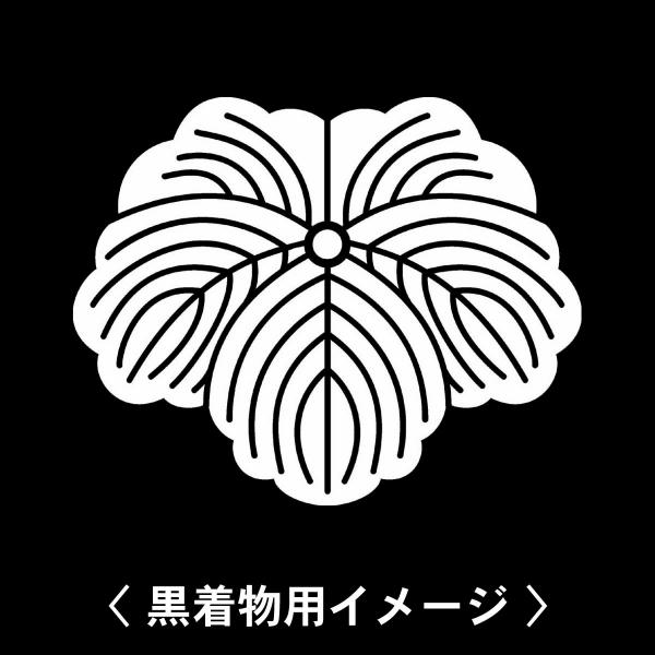 当店の【貼り紋シール】は数多くの式場、お衣装屋様にご利用頂いており、レンタルのお衣装にも安全にご使用頂けます。☆『 蔦 』 紋☆6枚1セット(1枚予備)　・男性用(4.0cm)：紋付、袴、婚礼用　・女性用(2.3cm)：留袖、喪服、婚礼用　...