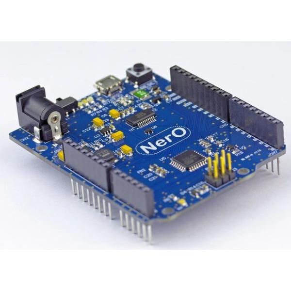 ●入数：1個●NerO、Arduino Uno用のリファレンスデザイン●寸法：68.535mm x 53.3mm●動作供給電圧：9V／12V●データバス幅：8bit●インタフェースタイプ：UART、USB●最高動作温度：+75℃●最低動作温...