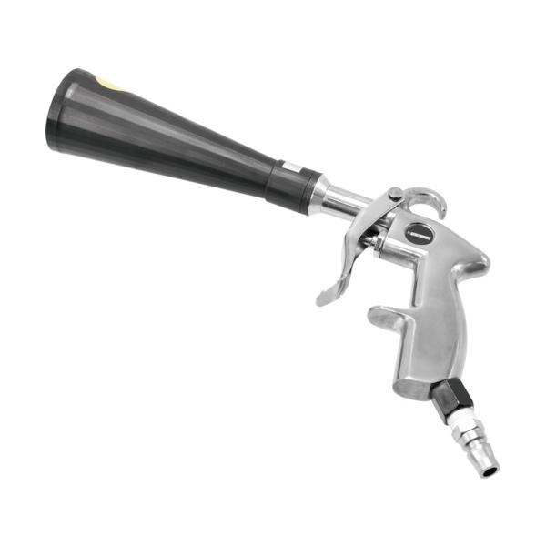 【特長】●吐出口を高速で回転させることで、パルスエアを発生させることができるブローガンです。●振動するエアにより、狭い隙間などにたまったホコリや水滴を、効果的に飛ばすことができます。●洗車後の車のボディだけでなく、バイクのように複雑な構造を...