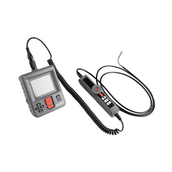 【特徴】●プローブは155°可動で、エンジンオイル・航空燃料・タービンオイル等に耐性があります。●画像回転機能により、文字の読み取りが容易にできます。●ダストフリー機能により、水滴や埃による乱反射をキャンセルし、鮮明な観察が可能です。【仕様...