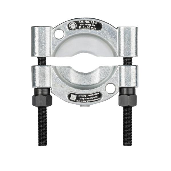 【特長】●部品を引き抜くにはセパレーター(13、15、17シリーズ)とそれに適したサイズのプーラー装置(18シリーズ)を組み合わせて使用します。●適合するプーラー装置のボルトをセパレーターの2つのタップホールにねじ込みます。●セパレーターの...