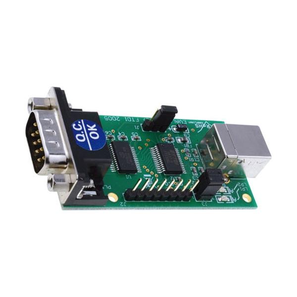 ●入数：1個●FT232RL ICデバイス用のUSB-RS232開発 ／ 評価モジュール●寸法：61mm x 32mm●動作供給電圧：5V●最高動作温度：+85℃●最低動作温度：-40℃●インタフェースタイプ：RS-232、USB●基板には...