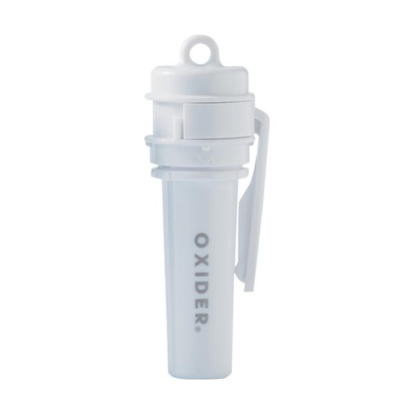 【特長】●持ち運べる二酸化塩素発生ゲル剤です。●上方に二酸化塩素を届ける放散特性携帯専用容器となります。●不使用時の浪費を防ぐワンタッチ密栓機能付きです。●液剤を投入する前の未開封の状態であれば、長期間の在庫が可能です。●（常温暗所で約3年...