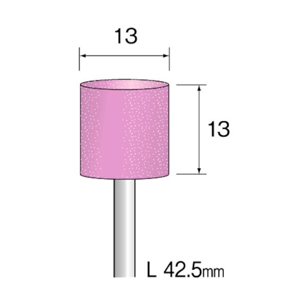 【特長】●ハンドユースから機械研削用まで幅広く加工対応できる高精度の研削砥石です。【用途】●工具鋼、合金鋼、一般鋼、ステンレスに。