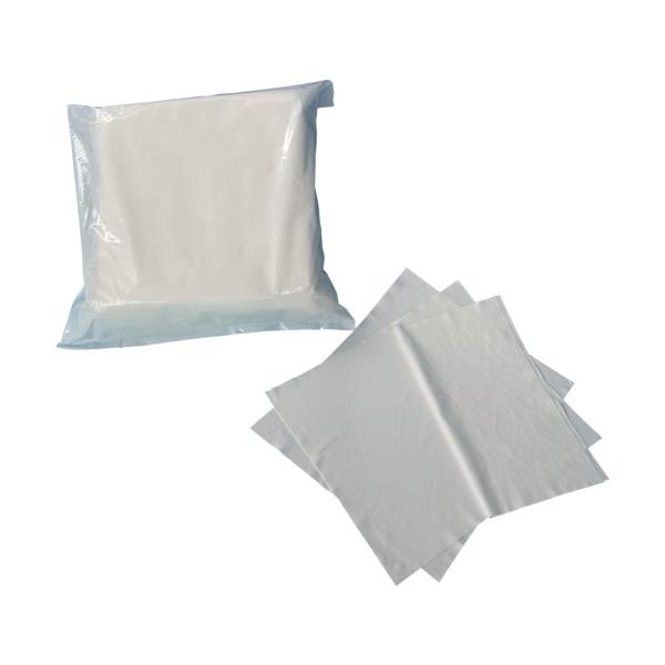 【特長】●超極細繊維を使用した、高密度ワイピングクロスです。●優れた吸水性と保水性を有しています。●特殊クリーニングによる低発塵・低金属イオン仕様です。