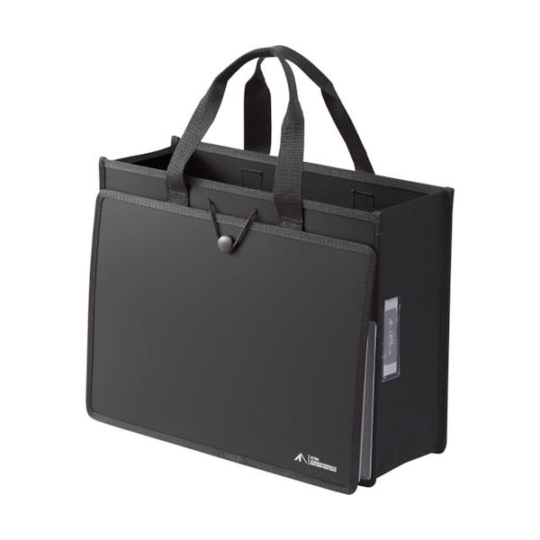 【特長】●折りたたみ式のツールバッグです。●書類整理に便利なジャバラポケット付きです。