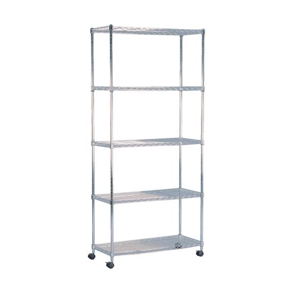 【特長】●クロームメッキ仕上げのラックです。●クギやネジを使わずに簡単に組み立てることができます。●棚の高さは自由に変えることができます。●移動に便利なキャスター付です。●アイリスのメタルラックセット品や別売パーツと組み合わせて、オリジナル...